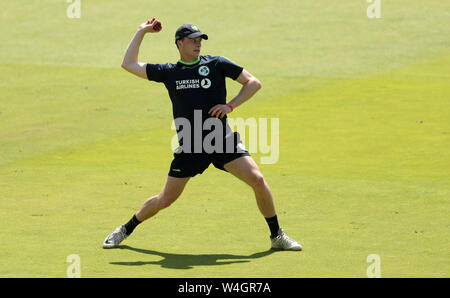 Ireland's James McCollum during the nets session at Lord's Cricket ...