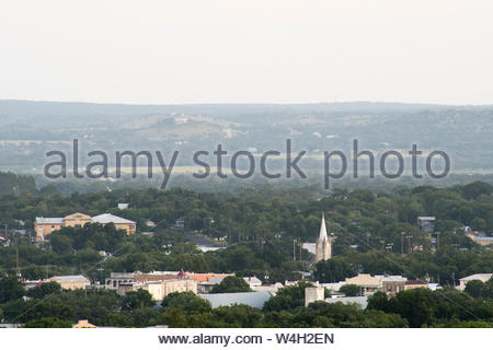 German town of Fredericksburg, Texas, USA Stock Photo - Alamy