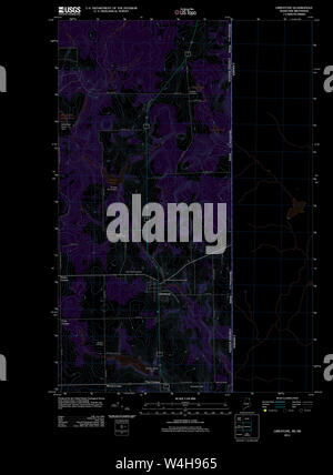 Maine USGS Historical Map Limestone 806849 1953 24000 Restoration Stock ...