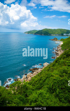 Summer scenery of Sanya Bay, Hainan Stock Photo - Alamy