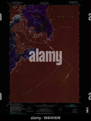 Lubec, Maine, map 1949, 1:24000, United States of America by Timeless ...