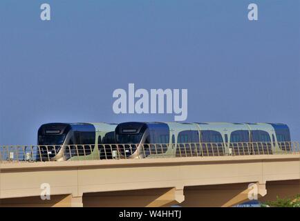 Doha metro under Qatar Rail Project, is one of the fastest driverless ...