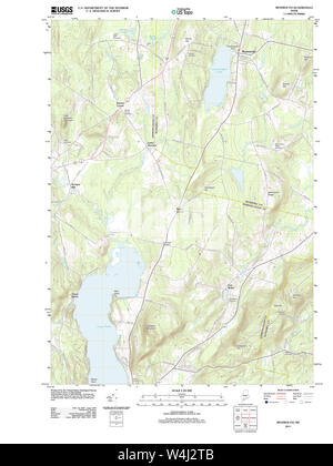 Maine USGS Historical Map Monmouth 102762 1979 24000 Restoration Stock ...