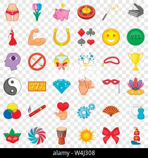 Superiority icons set, cartoon style Stock Vector Image & Art - Alamy