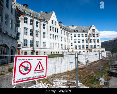 Harastölen sanatorium, above village Luster at the Lustrafjord, a ...