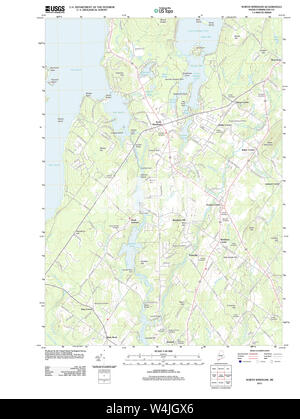 Maine USGS Historical Map North Amity 102820 1989 24000 Inversion ...