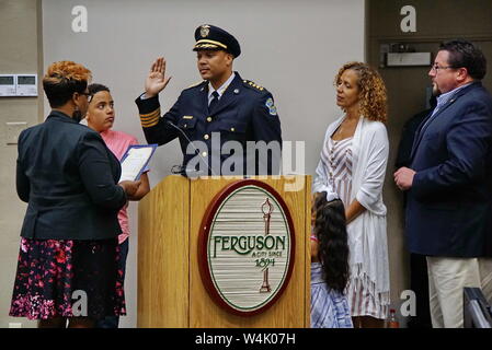 Ferguson, Missouri, USA. 23rd July, 2019. JASON ARMSTRONG is officially ...