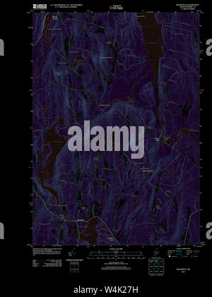 Maine USGS Historical Map Readfield 102912 2000 24000 Inversion ...