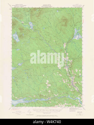 Maine USGS Historical Map Sebec Lake East 460861 1988 24000 Restoration ...