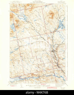 Maine USGS Historical Map Sebec Lake 460858 1950 62500 Restoration ...