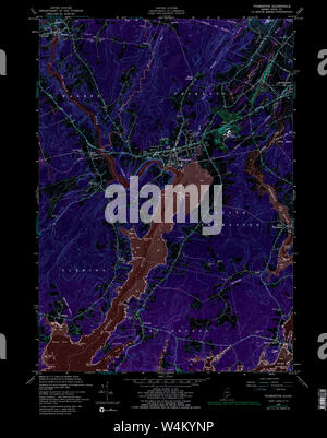Maine USGS Historical Map Thomaston 807231 1955 24000 Restoration Stock ...