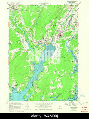 Maine USGS Historical Map Thomaston 807231 1955 24000 Restoration Stock ...