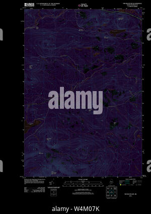 Maine USGS Historical Map Tim Mountain 20110909 TM Restoration Stock ...