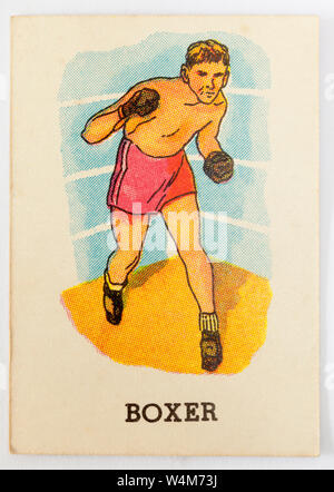 Old Maid card game - box design Stock Photo - Alamy