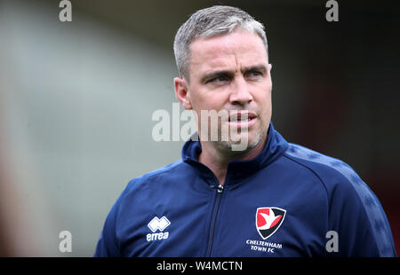 Michael Duff manager of Cheltenham Town Stock Photo - Alamy