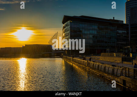 bbc quay house mediacityuk salford quays Manchester uk Stock Photo - Alamy