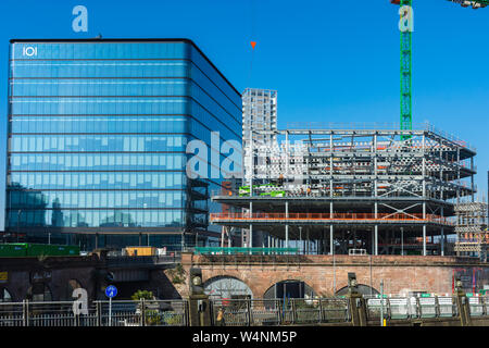 100 and 101 Embankment buildings, Salford, Manchester Stock Photo - Alamy