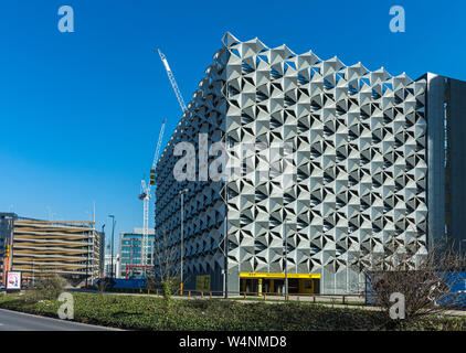 Multi-storey car park at the Manchester Metropolitan University Birley ...