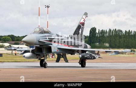 German EF-2000 "Red Baron" Typhoon at the Royal International Air ...