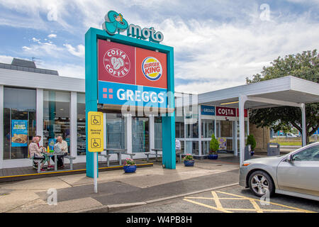 moto motorway services service stations station uk m40 Stock Photo ...