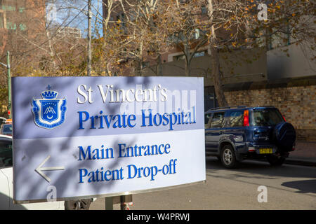 St Vincent’s Private Hospital in Sydney, Australia Stock Photo - Alamy