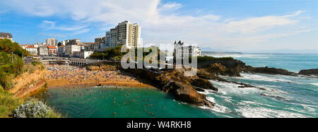 Biarritz Basque Country France Stock Photo - Alamy