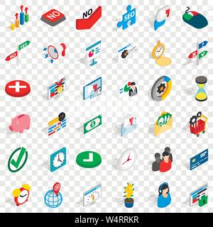 Interchange icons set, isometric style Stock Vector Image & Art - Alamy