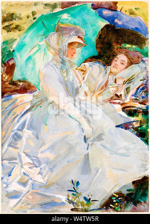 John Singer Sargent, Simplon Pass, landscape painting, 1911 Stock Photo ...