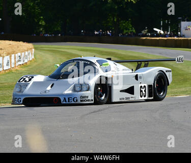 Joe Twyman, Rupert Clevely, Sauber-Mercedes C9, Goodwood Festival of ...