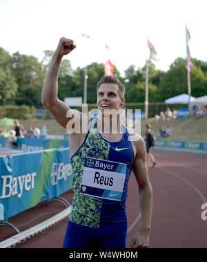 Julian REUS, Germany, 100m men's, athletics meeting Bayer Classics on ...