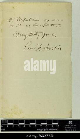 Correspondence - Austin (Coe) and Engelmann (George) (Jan 02, 1872 ...