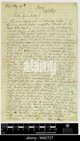 Correspondence - Caspary (Robert) and Engelmann (George) (Jun 6, 1868 ...