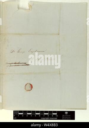 Correspondence Geyer (Karl) and Engelmann (George) (Sep 19, 1842 (1 ...