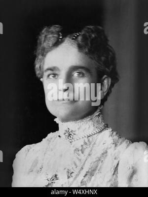 Ida (Saxton) McKinley, 1847-1907, between c1890 and c1910. Full length ...