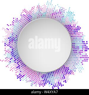 Abstract Colorful Halftone Dot Pattern Background with Vibrant ...