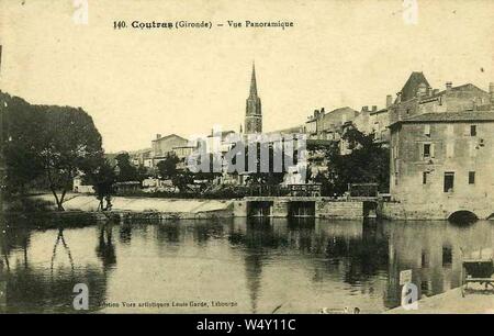 Coutras - vue générale 5 Stock Photo - Alamy