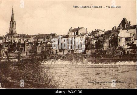 Coutras - vue générale 5 Stock Photo - Alamy