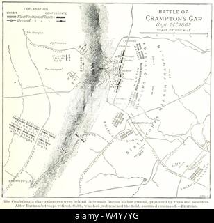 Crampton's Gap map Stock Photo - Alamy