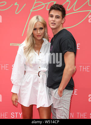 Lottie Tomlinson attending the In The Style Summer Party at Libertine ...