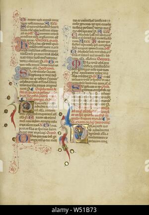 Initial P: Saint George; Initial P: Saint Mark. Master of the Brussels ...