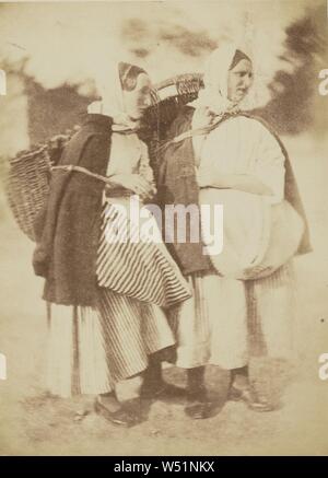 Fisher Lassies. Hill & Adamson (Scottish, active 1843 - 1848 Stock ...