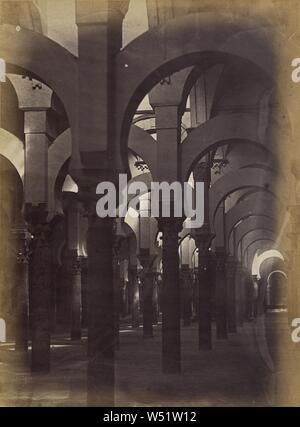 Interior, mosque of Cordova. Charles Clifford (English, 1819/1820 ...