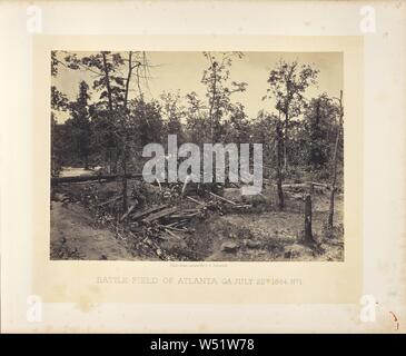 The Battle of Atlanta, July 22, 1864 Stock Photo - Alamy