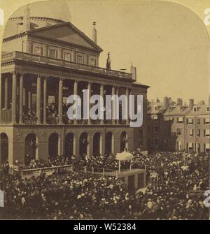 State House, Boston, Mass.. Deloss Barnum (American, 1825 - 1873 Stock ...