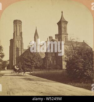 The Smithsonian Institution. Bell & Brother Stock Photo - Alamy