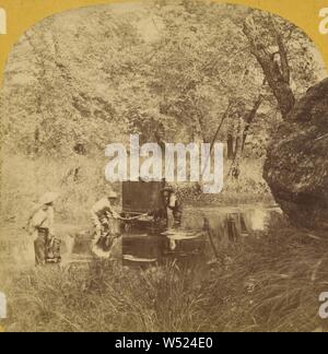 On the way to Stand Rock. Wisconsin Dells. Henry Hamilton Bennett ...