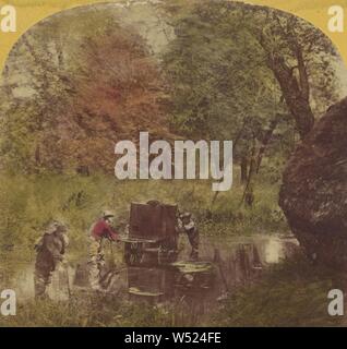 On the way to Stand Rock. Wisconsin Dells. Henry Hamilton Bennett ...