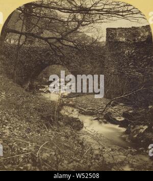 Lynn Bridge, Lyndon, North Devon, England. Britton (British, active ...