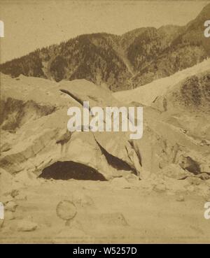 Glacier des Bois, Adolphe Braun, Switzerland, 1850 - 1880 Stock Photo ...