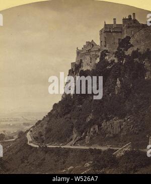 Stirling Castle, from Back Walk.. A. Crowe (British, active 1860s ...